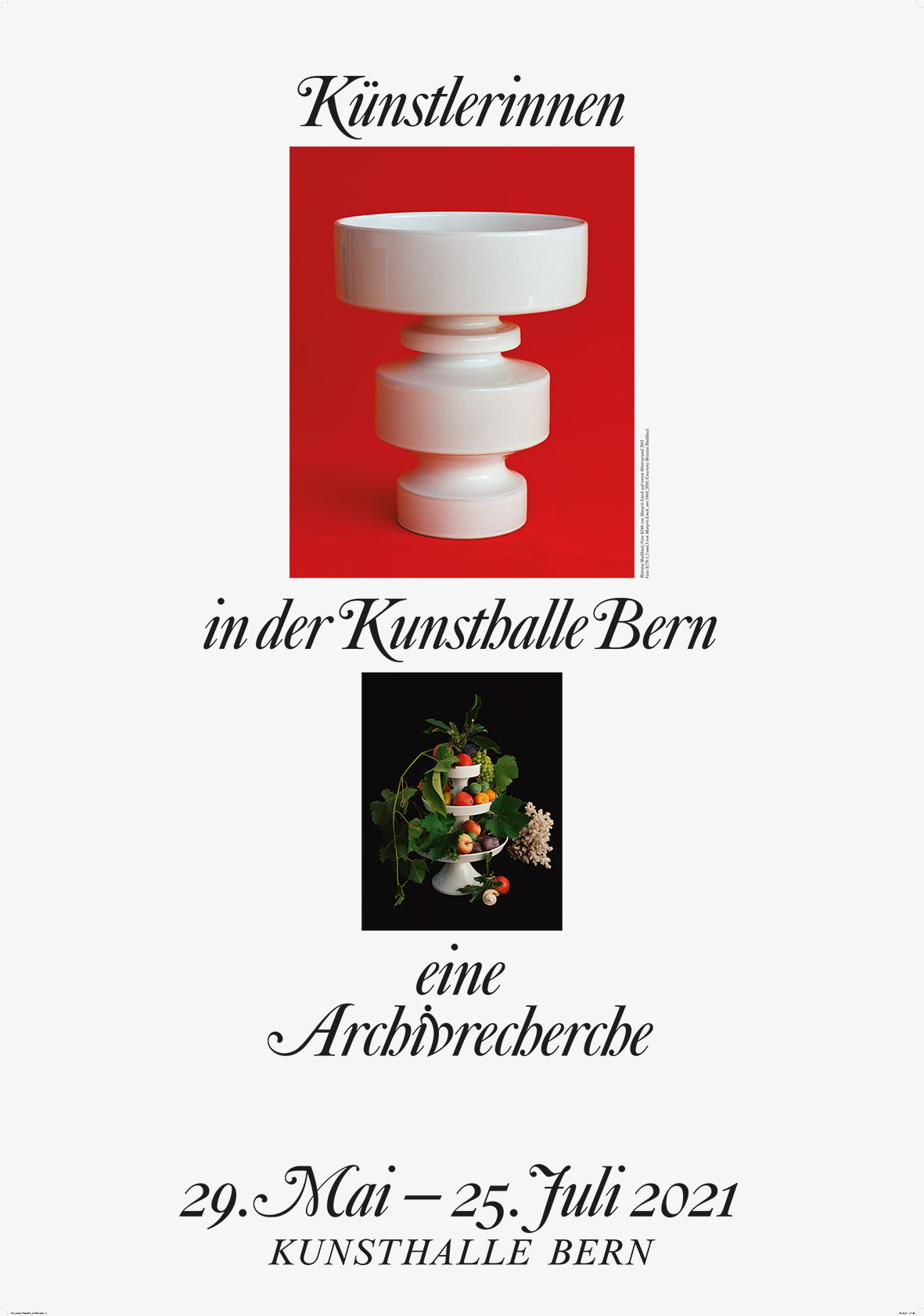 WOMEN ARTISTS IN THE KUNSTHALLE BERN - AN ARCHIVE RESEARCH – Linck Keramik